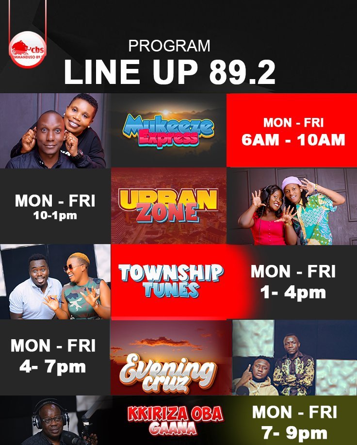 Ppulogulamu za CBS Emmanduso nga bwezikyusiddwa – CBS FM